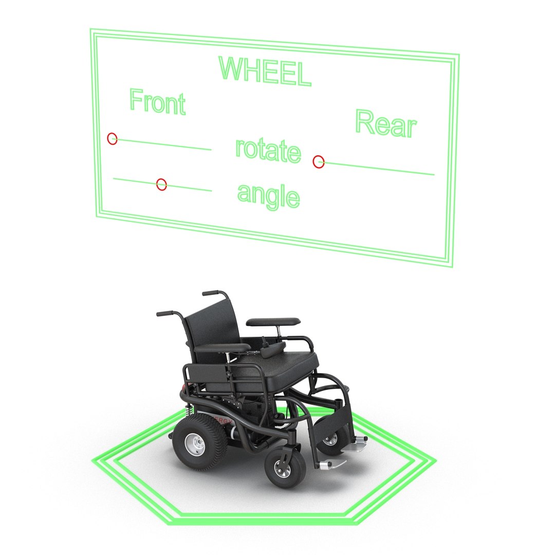powered wheelchair rigged max
