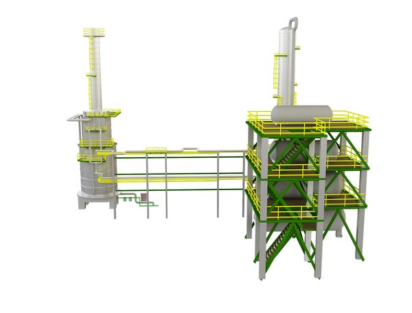 Petroleum Refinery STL Models for Download | TurboSquid