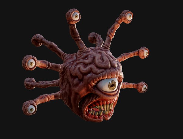 Beholder monster 3D model - TurboSquid 1591919