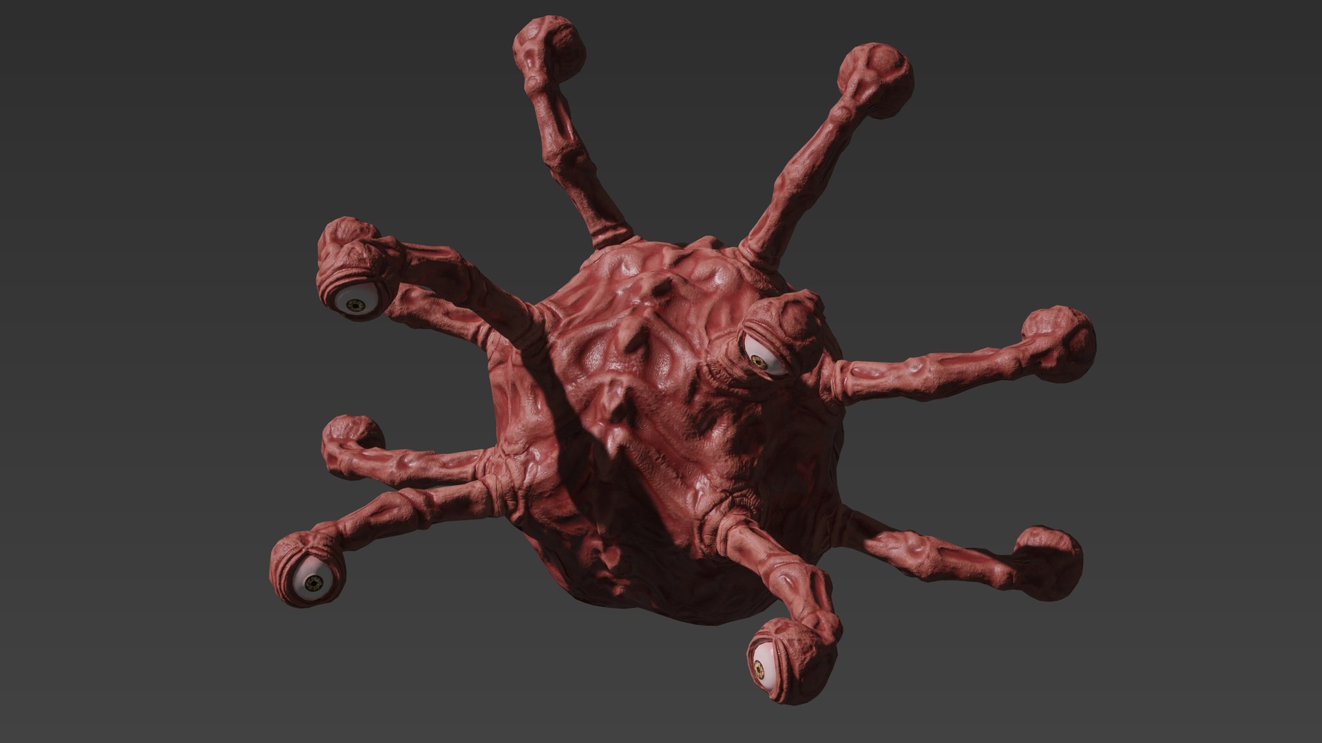 Beholder Monster 3D Model - TurboSquid 1591919
