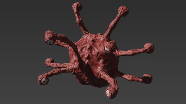 Beholder monster 3D model - TurboSquid 1591919