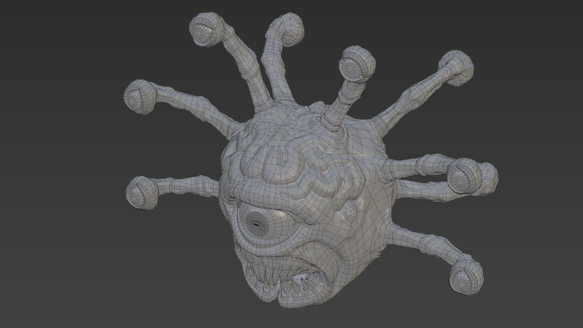 Beholder Monster 3D Model - TurboSquid 1591919