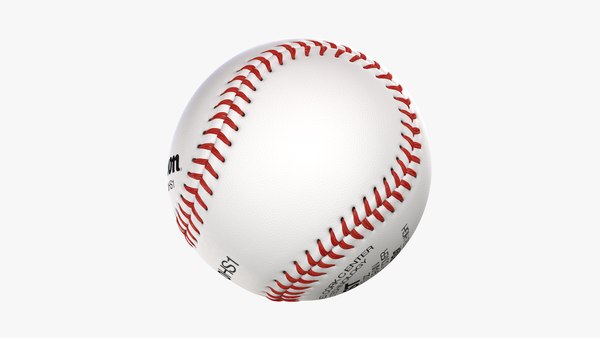 3D wilson baseball ball realistic model - TurboSquid 1437499