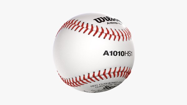3D wilson baseball ball realistic model - TurboSquid 1437499