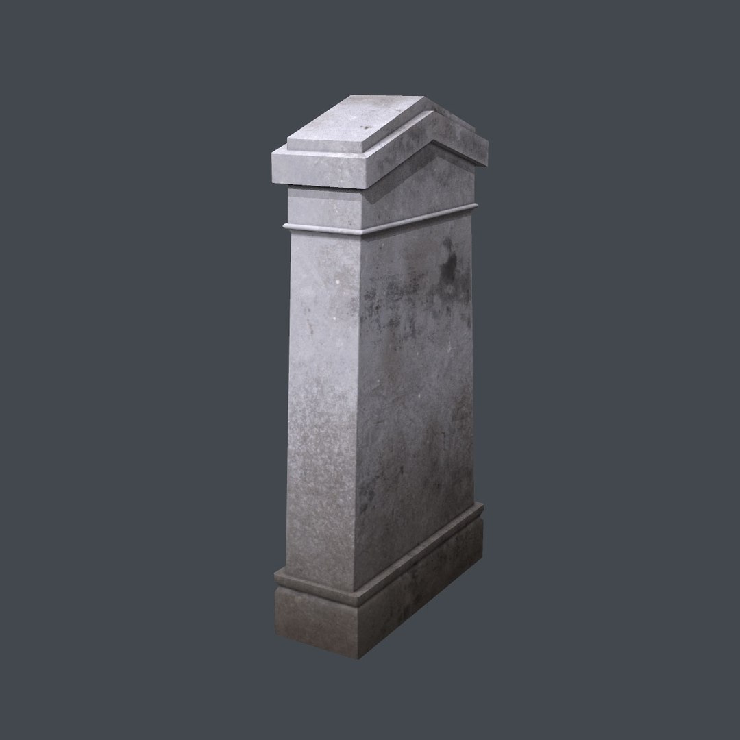 Gravestone Ready Unity Obj