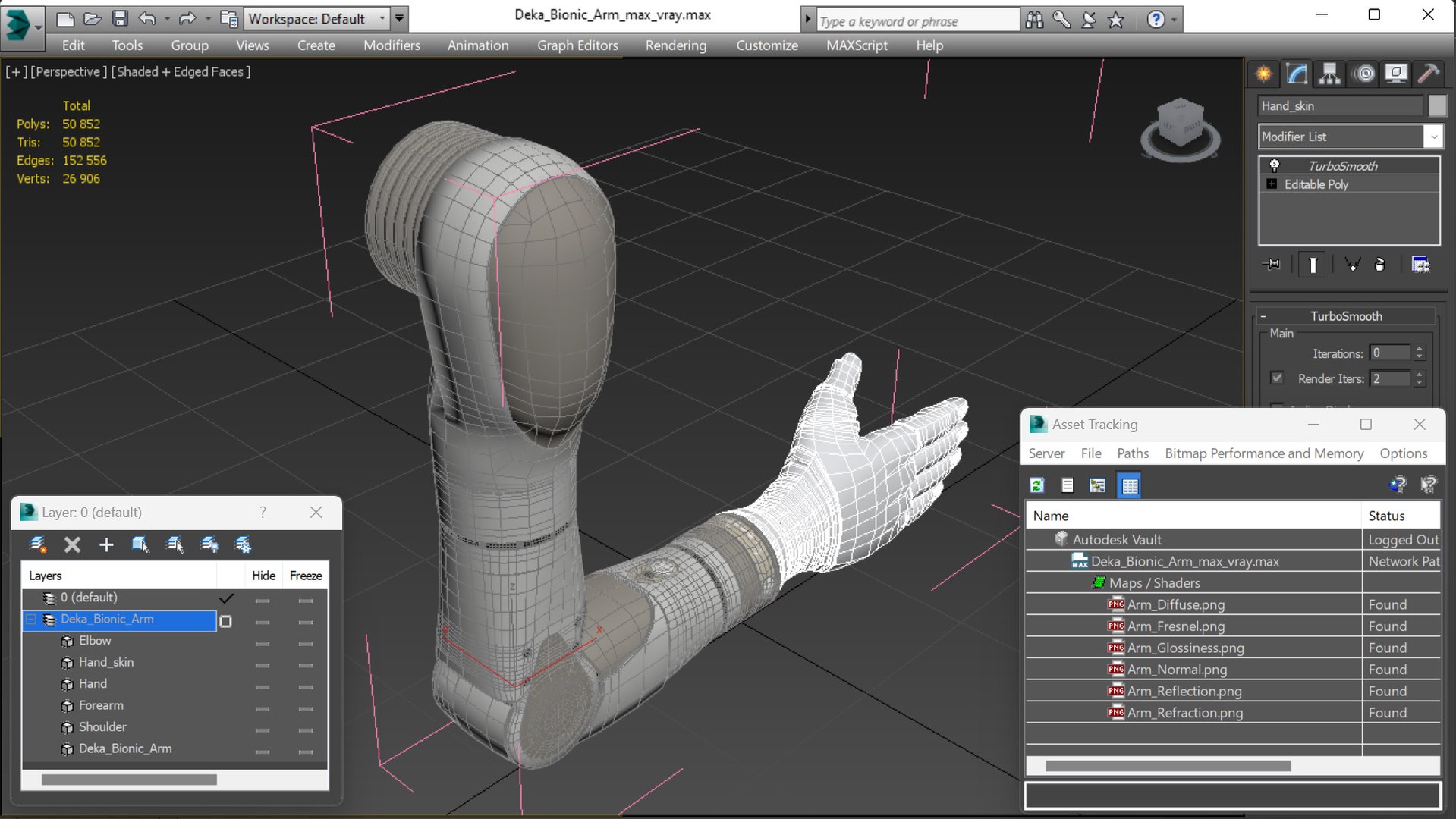 Deka Bionic Arm 3D - TurboSquid 2062962