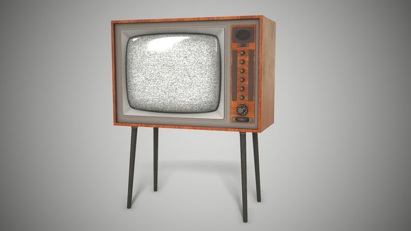 Vintage tv model - TurboSquid 1713997