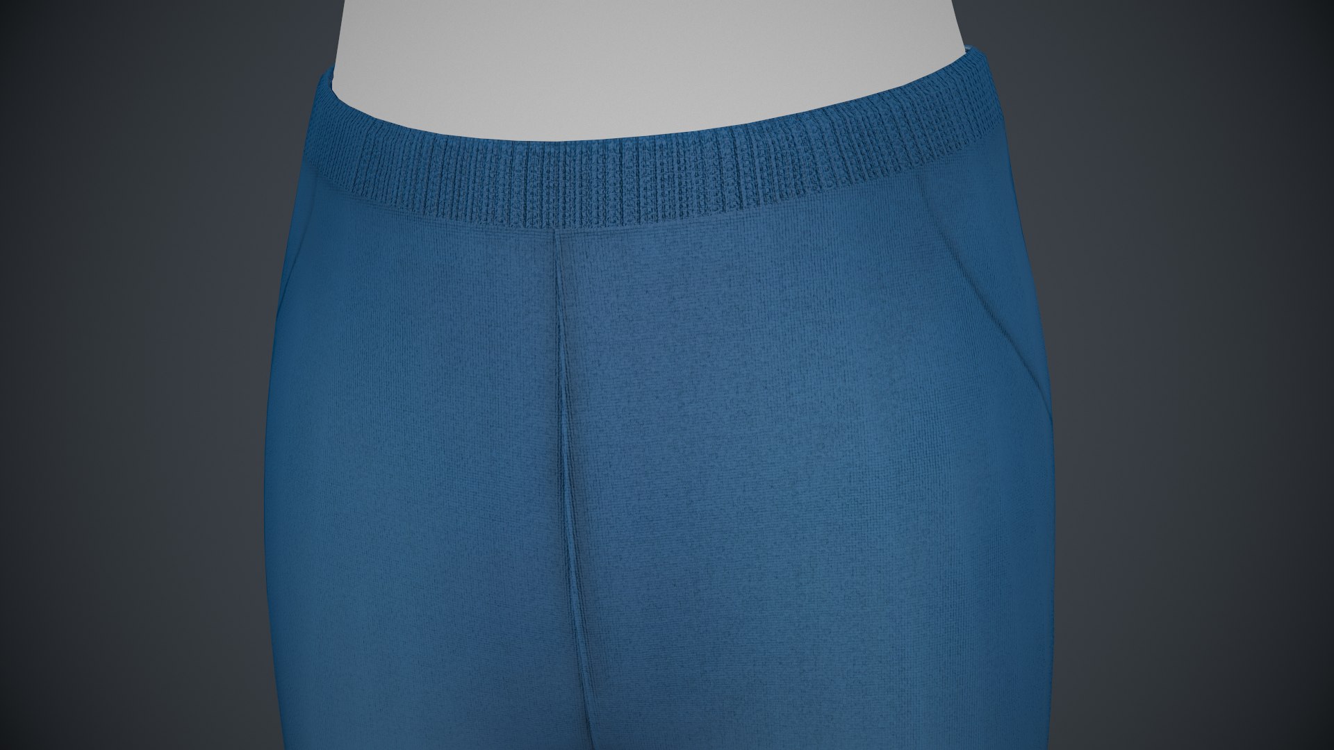 Blue Shorts Style 2 3D Model - TurboSquid 1986880