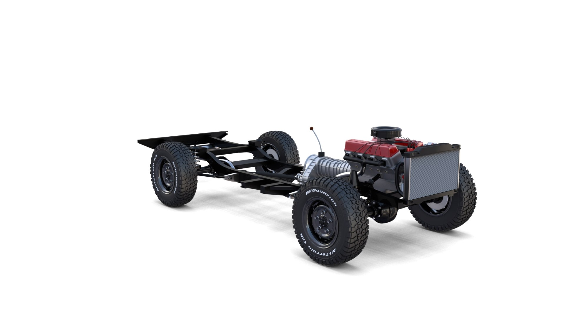 3D rover range interior chassis - TurboSquid 1501183