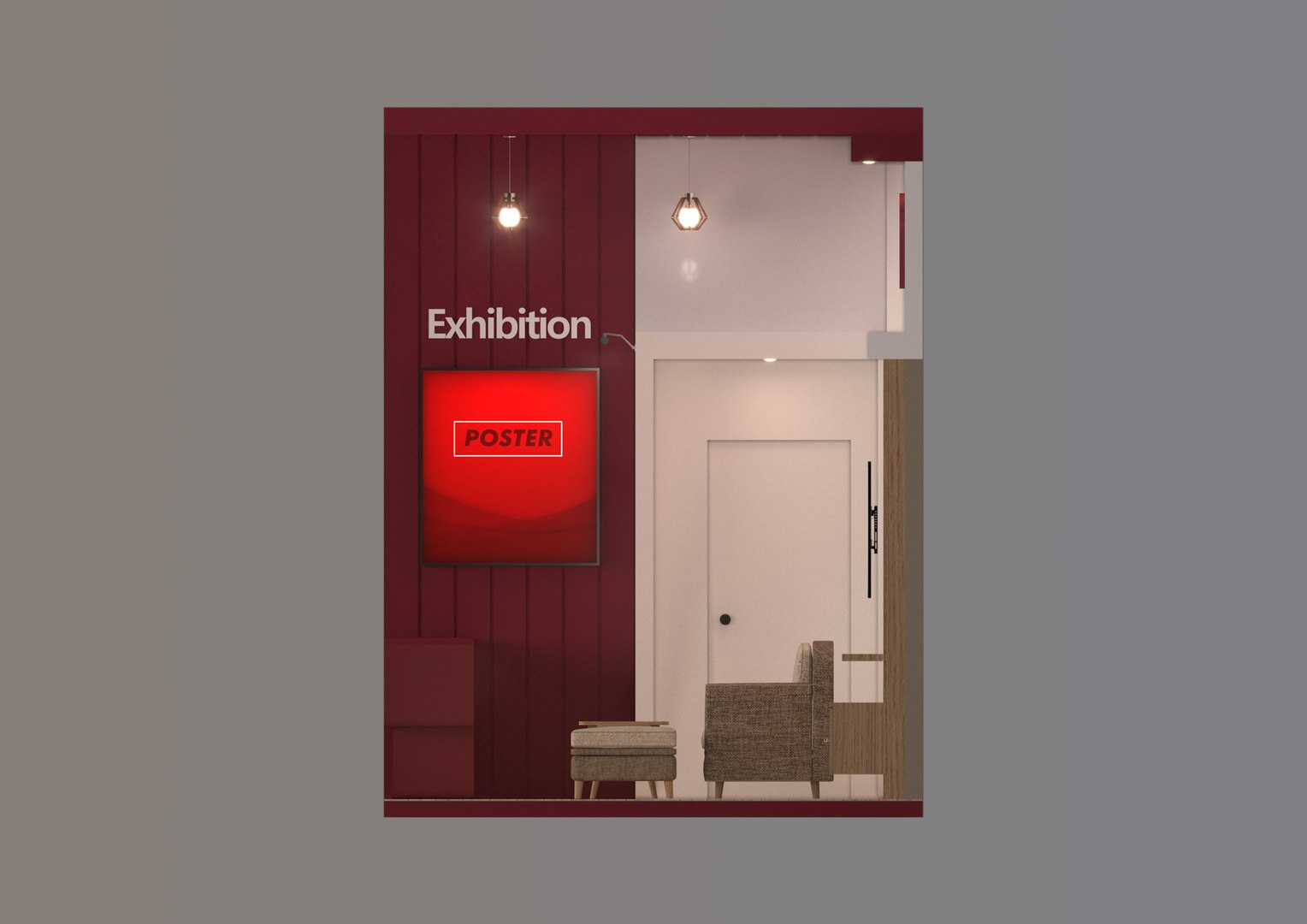 3D Model Model 2303 Exhibition Design - TurboSquid 2024514
