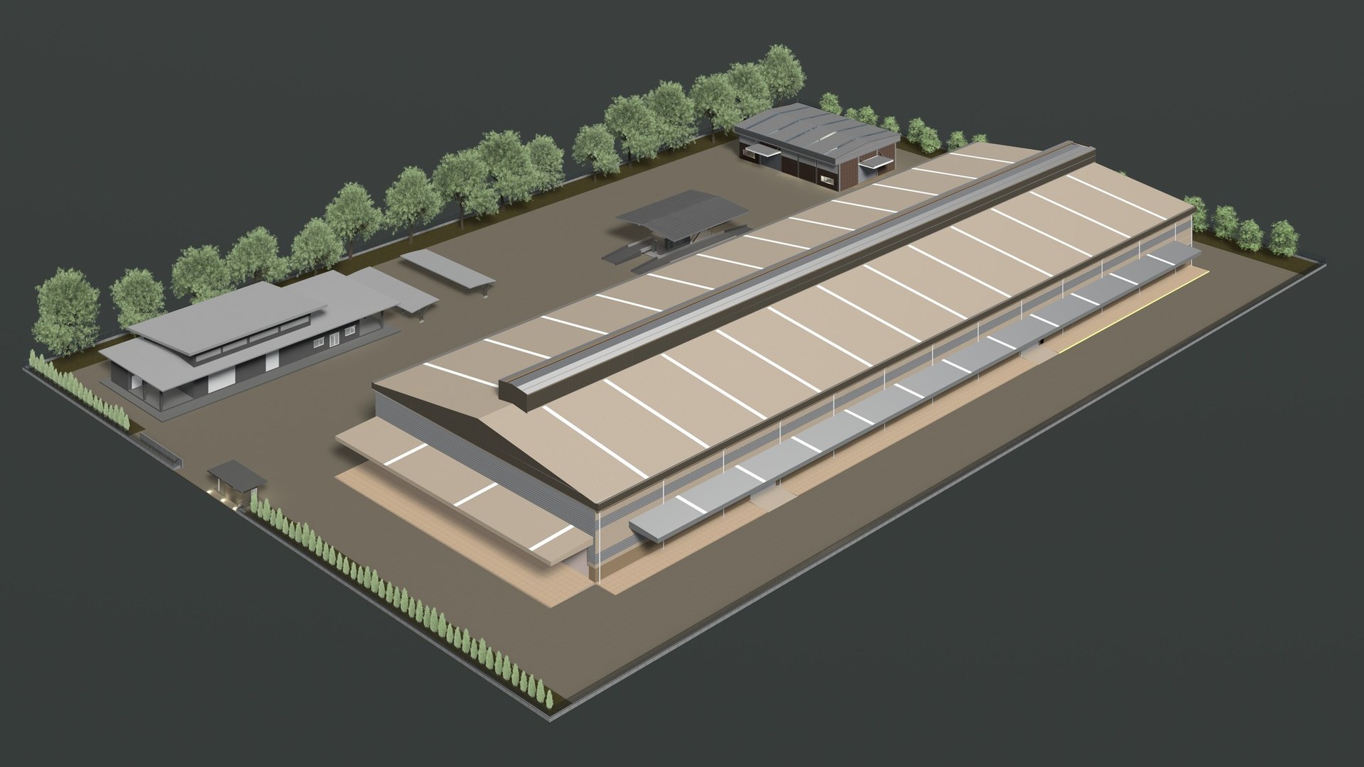 3D Factory Layout 24-12 - TurboSquid 2331437