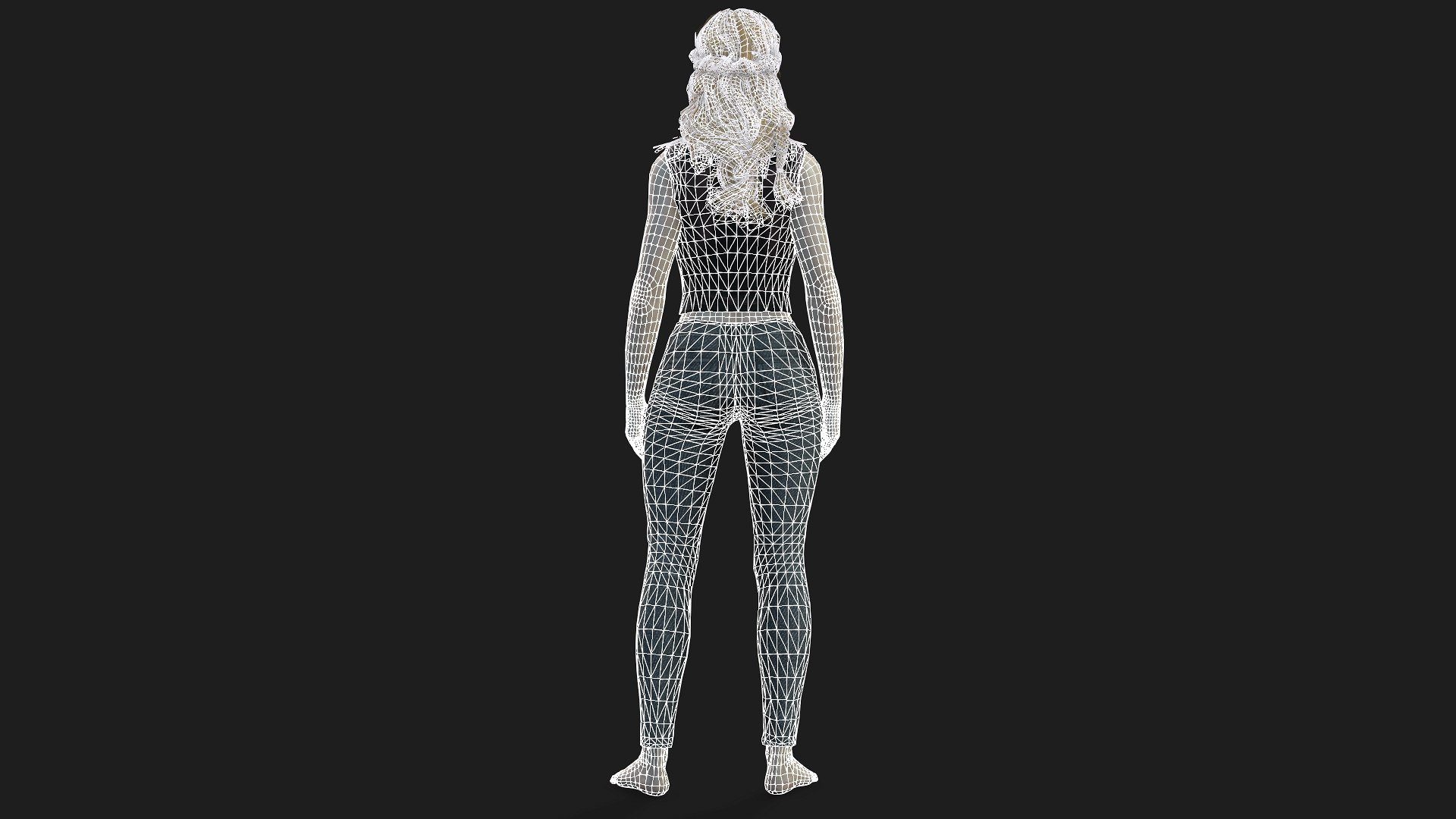 Stylish 3D Female Model 3D Model - TurboSquid 2414035