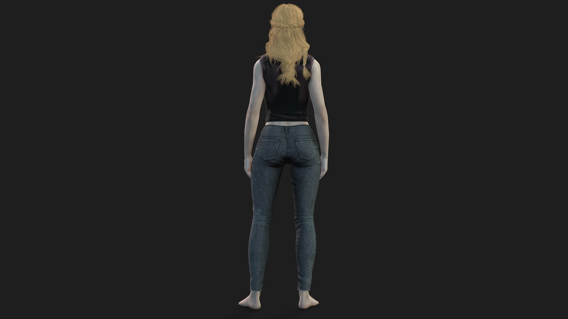 Stylish 3D Female Model 3D Model - TurboSquid 2414035