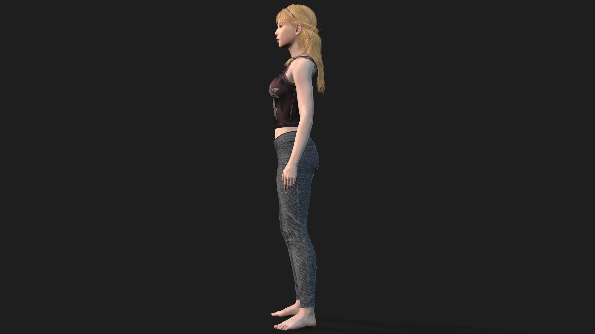 Stylish 3D Female Model 3D Model - TurboSquid 2414035