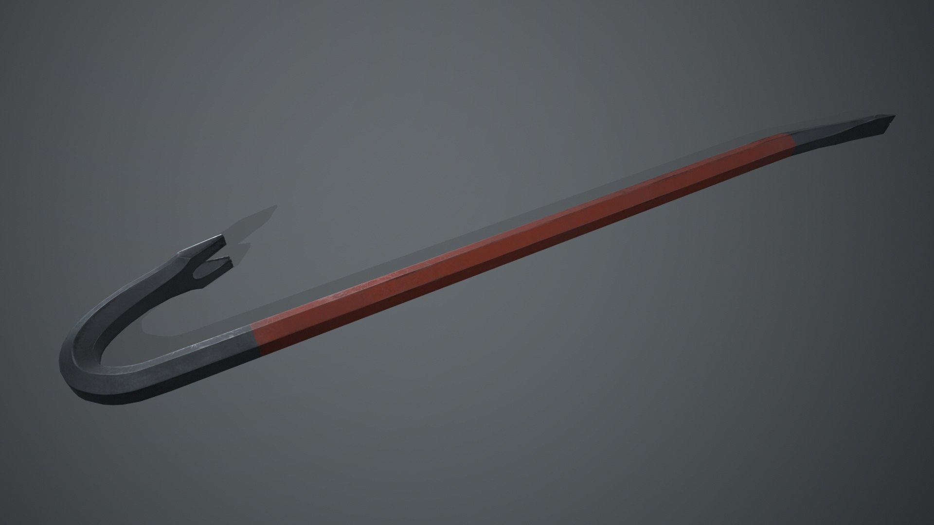 Crowbar 3D Model - TurboSquid 2355976