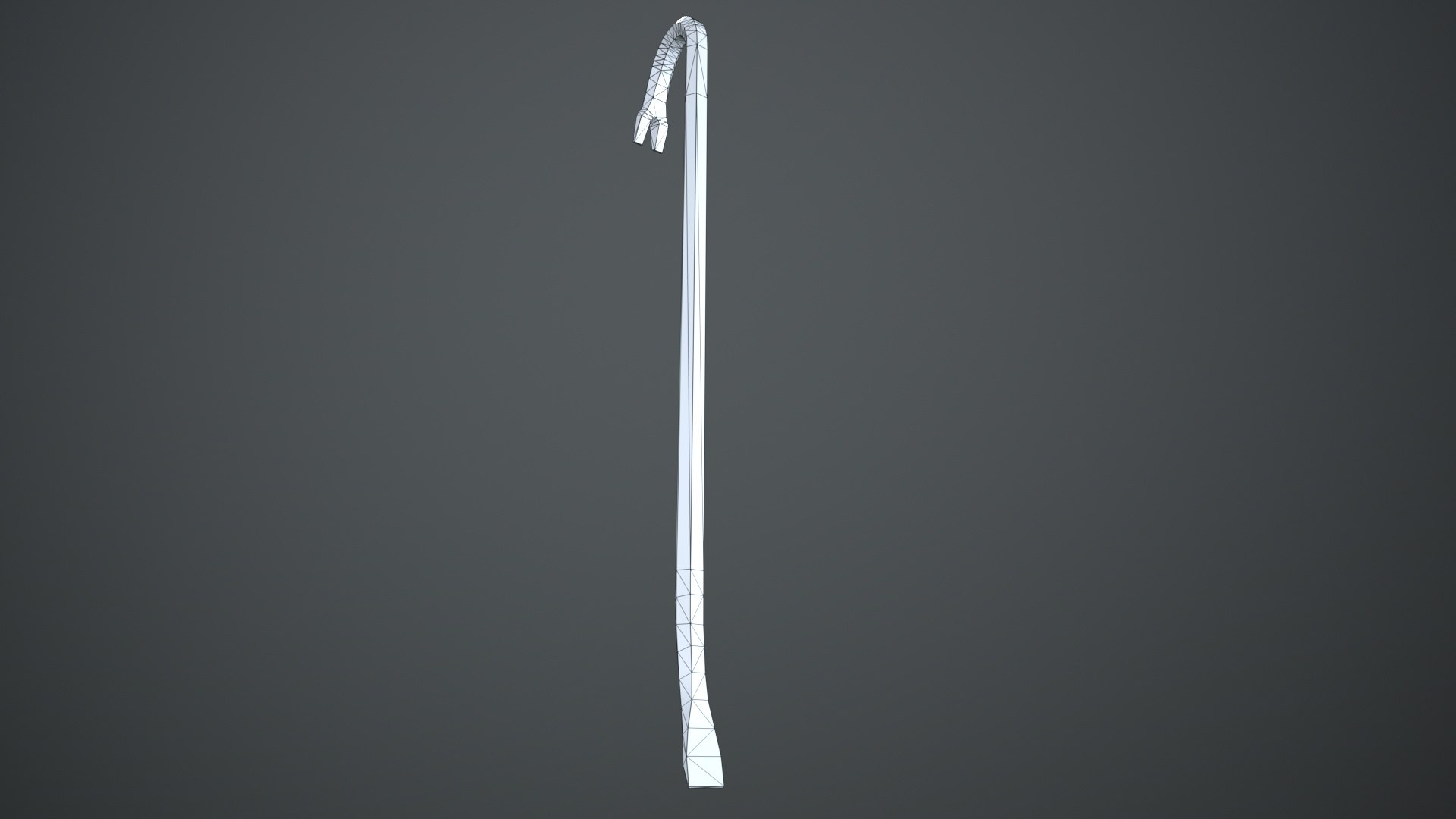 Crowbar 3D Model - TurboSquid 2355976
