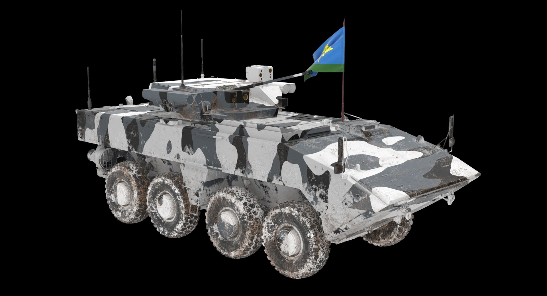 Vpk-7829 bumerang urban dirt 3D - TurboSquid 1402714