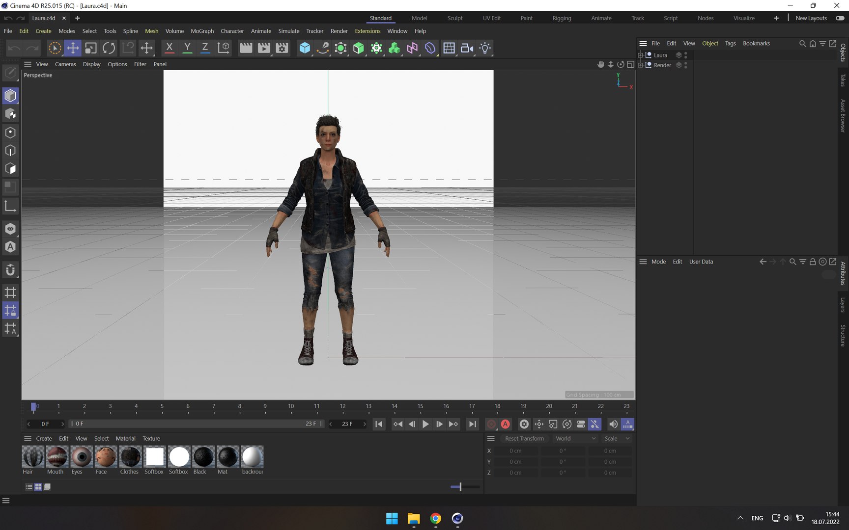 3D Laura Woman - TurboSquid 2086476