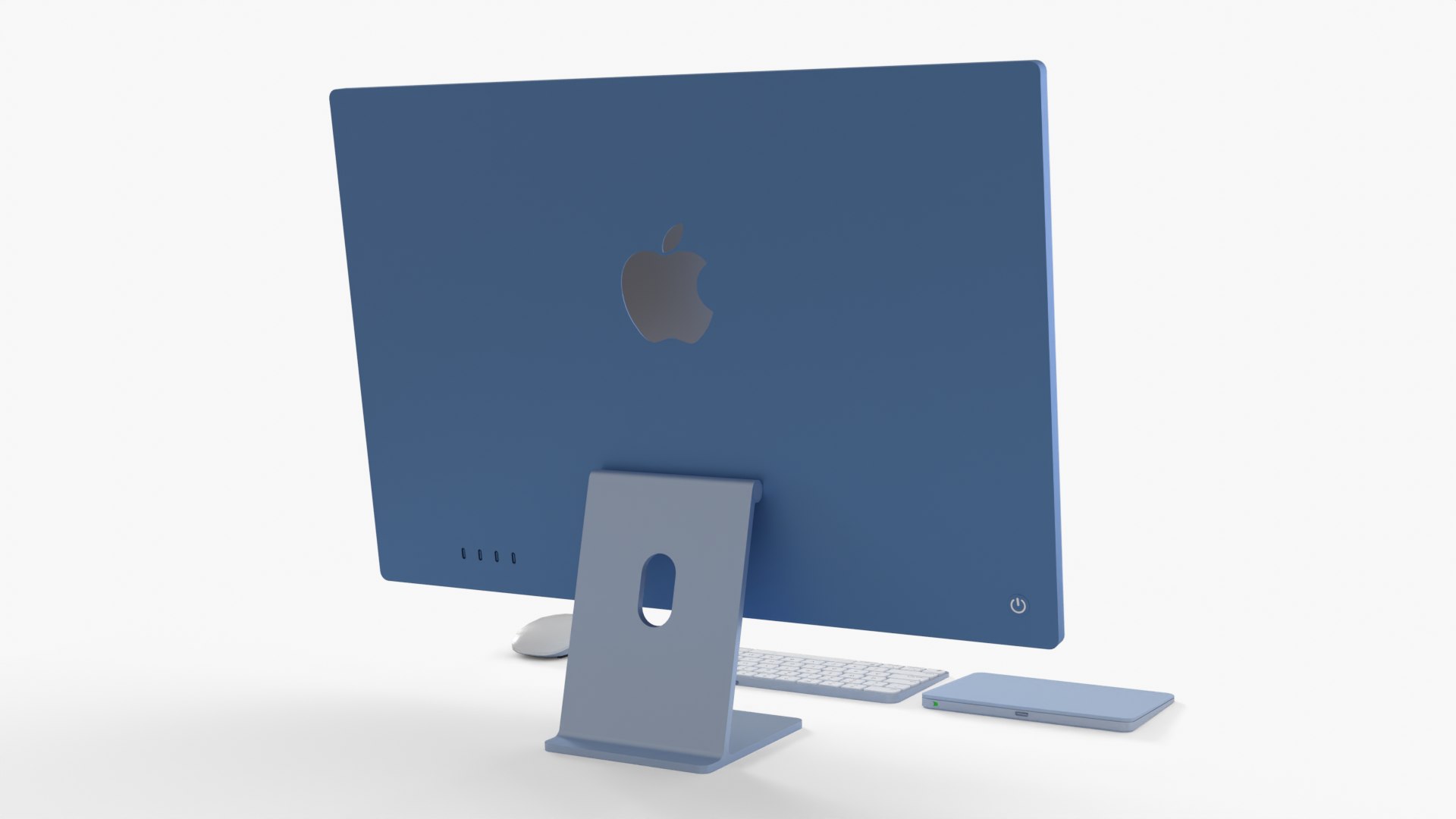 3D Model Realistic IMac With Accessories - TurboSquid 2401860