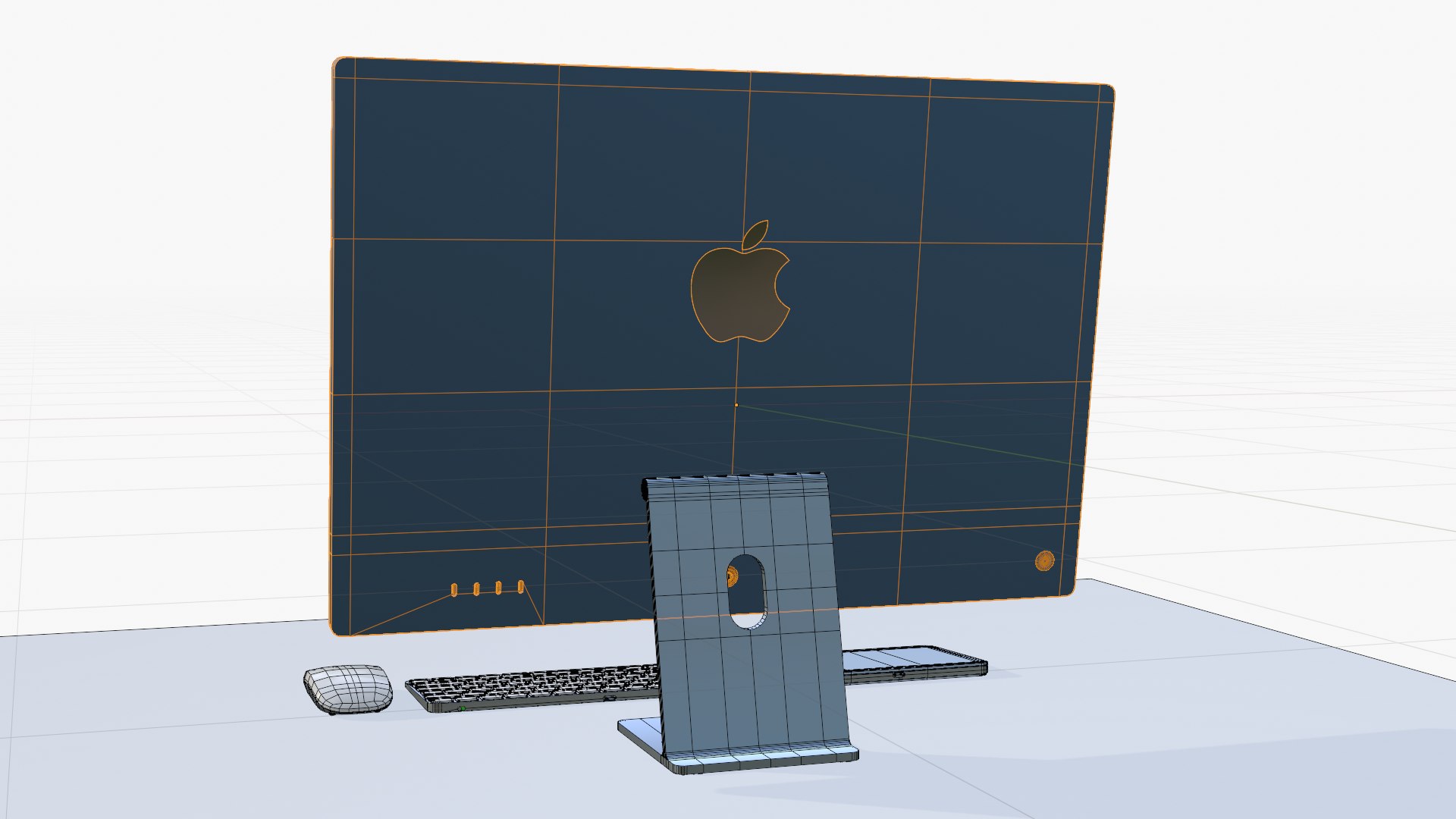 3D Model Realistic IMac With Accessories - TurboSquid 2401860