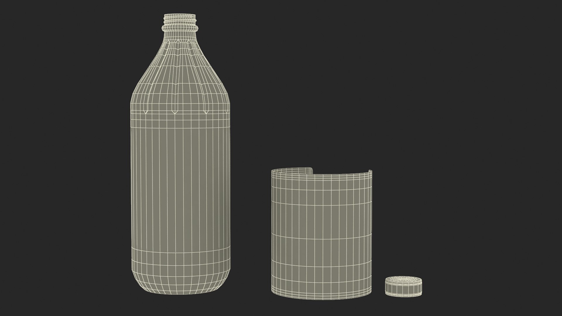 3D Juice Bottle Mockup Model - TurboSquid 2385080