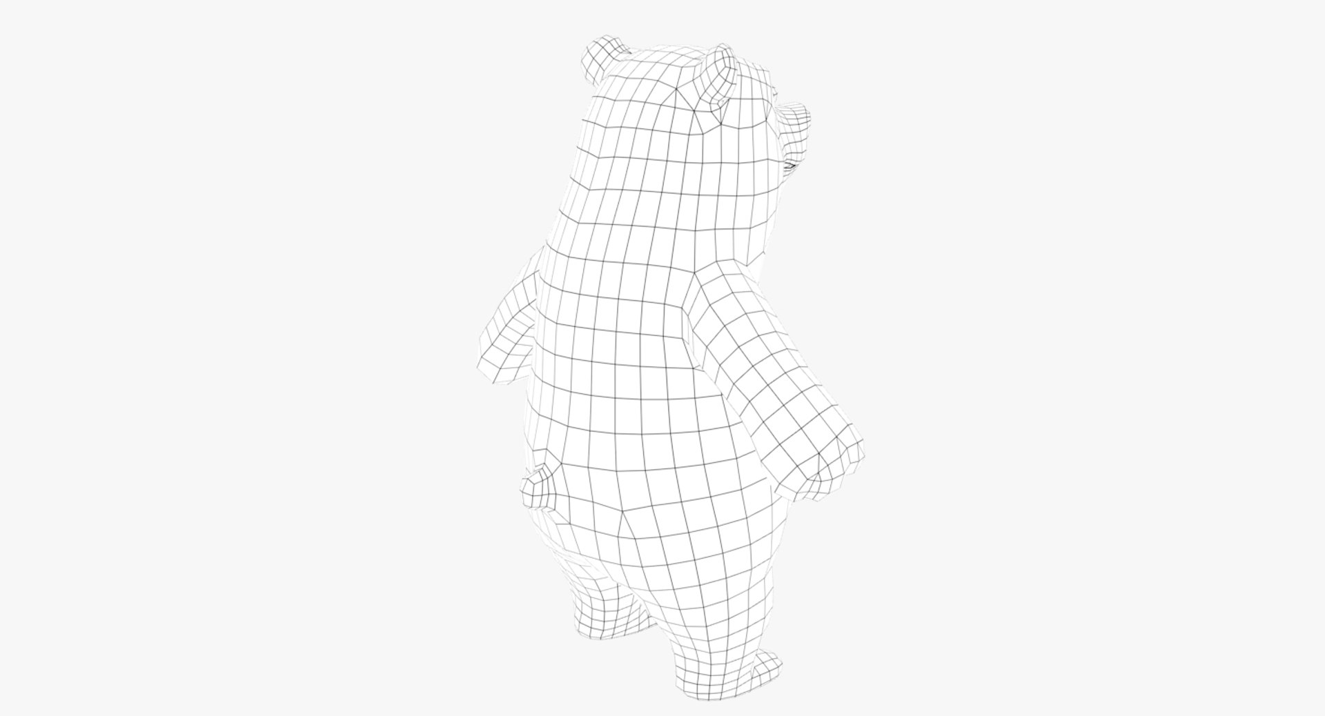 Cartoon Bear Ar Animation Model - TurboSquid 1310913