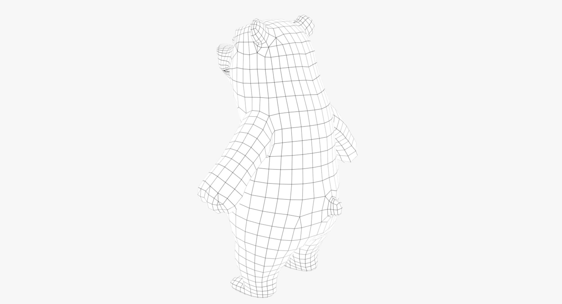 Cartoon Bear Ar Animation Model - TurboSquid 1310913