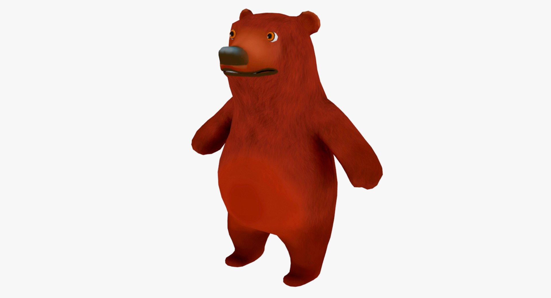 Cartoon Bear Ar Animation Model - TurboSquid 1310913