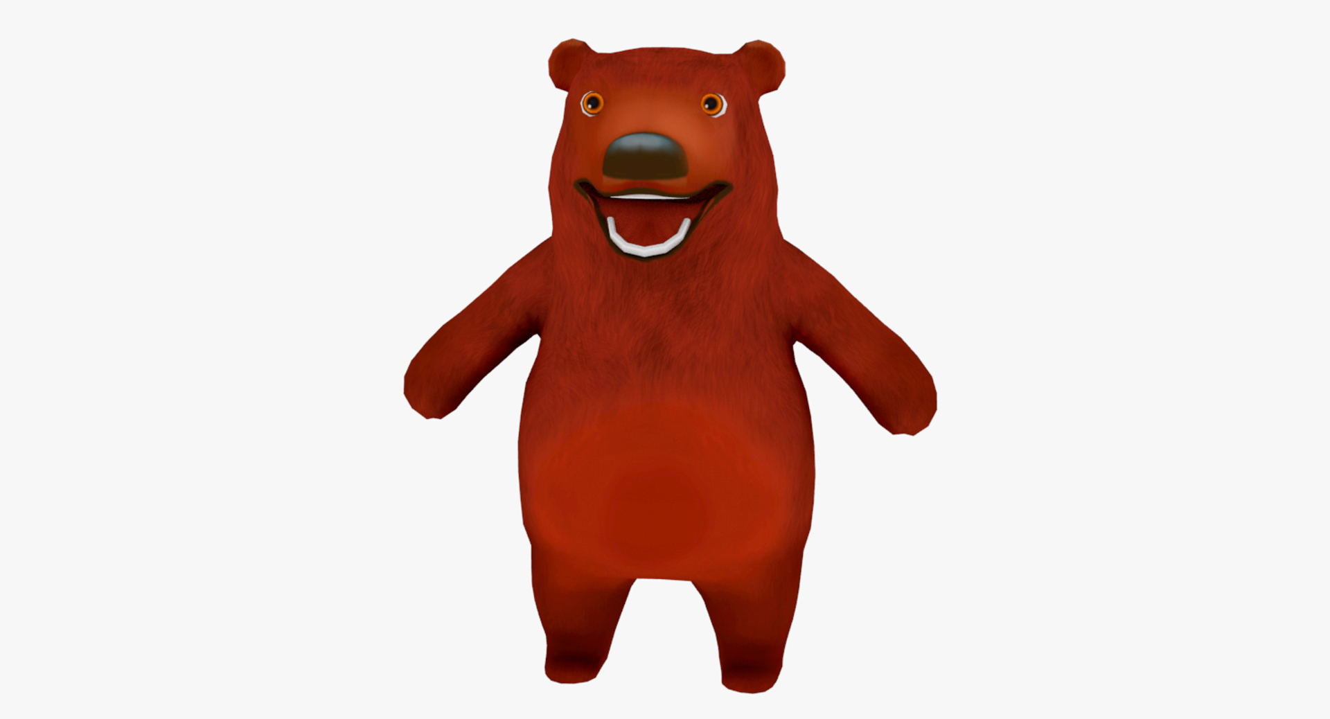 Cartoon Bear Ar Animation Model - TurboSquid 1310913