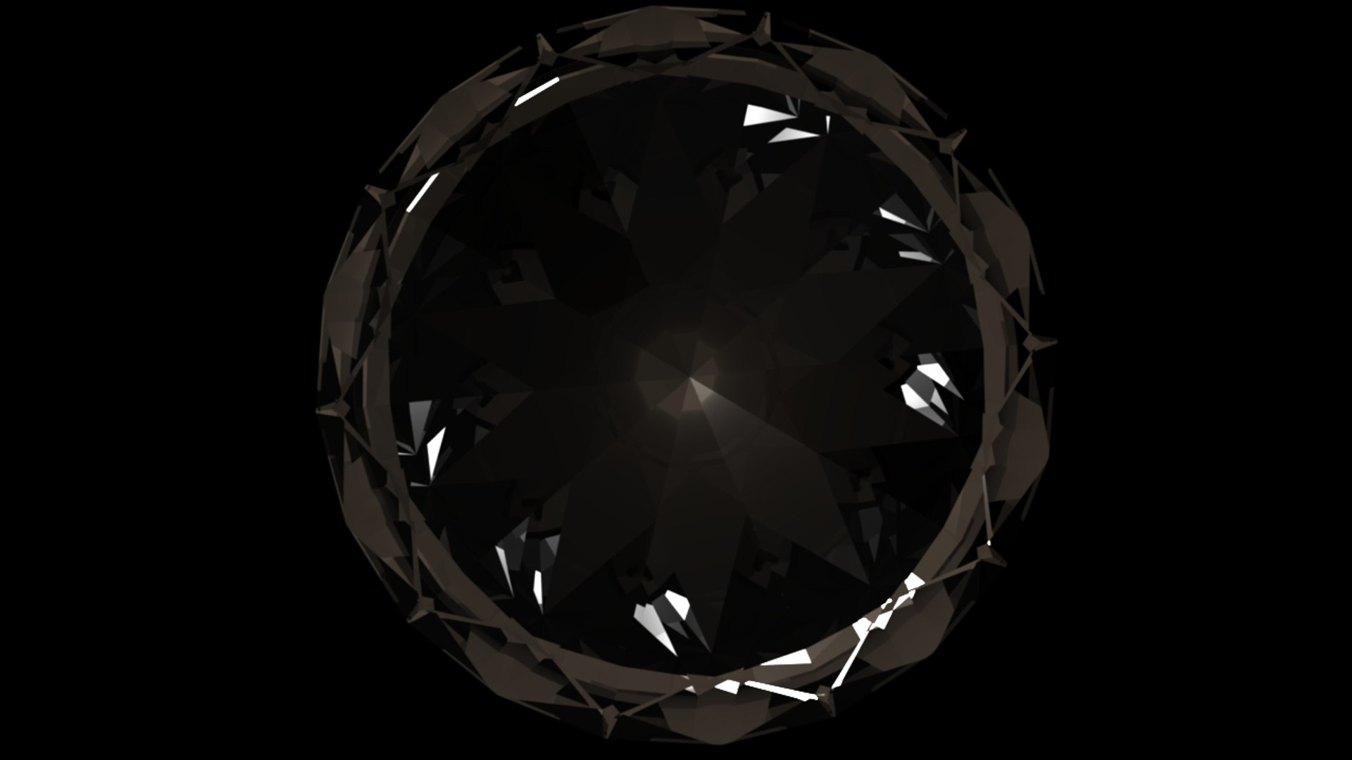 3d model cut diamond