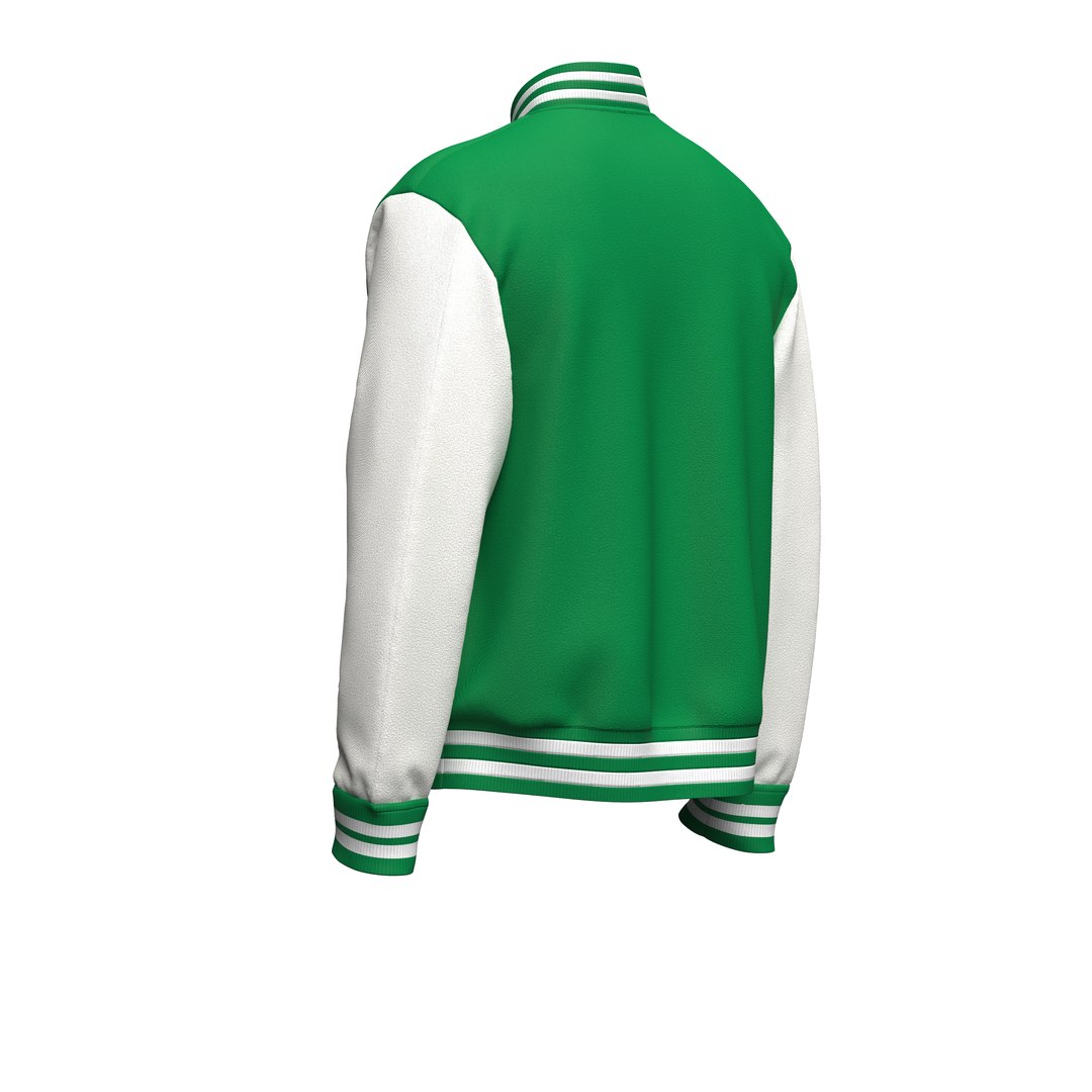 3D Mans Bomber Jacket - TurboSquid 2154235