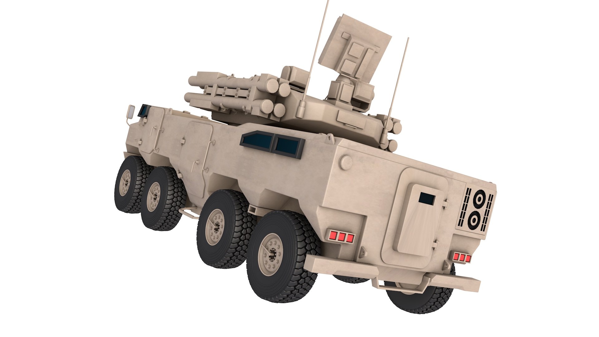 3D Type-625E Self Propelled Anti Aircraft System - TurboSquid 2275831