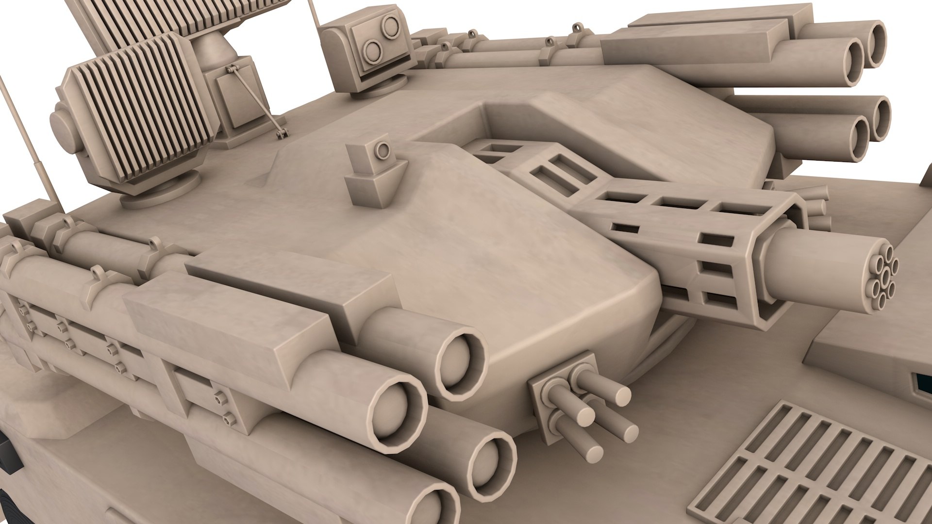 3D Type-625E Self Propelled Anti Aircraft System - TurboSquid 2275831