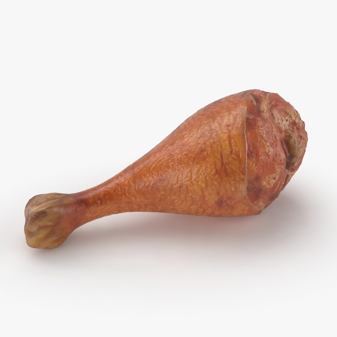 Chicken Leg 3d Model