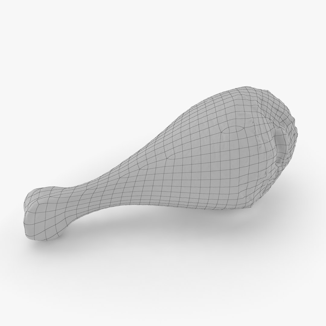 Chicken Leg 3d Model
