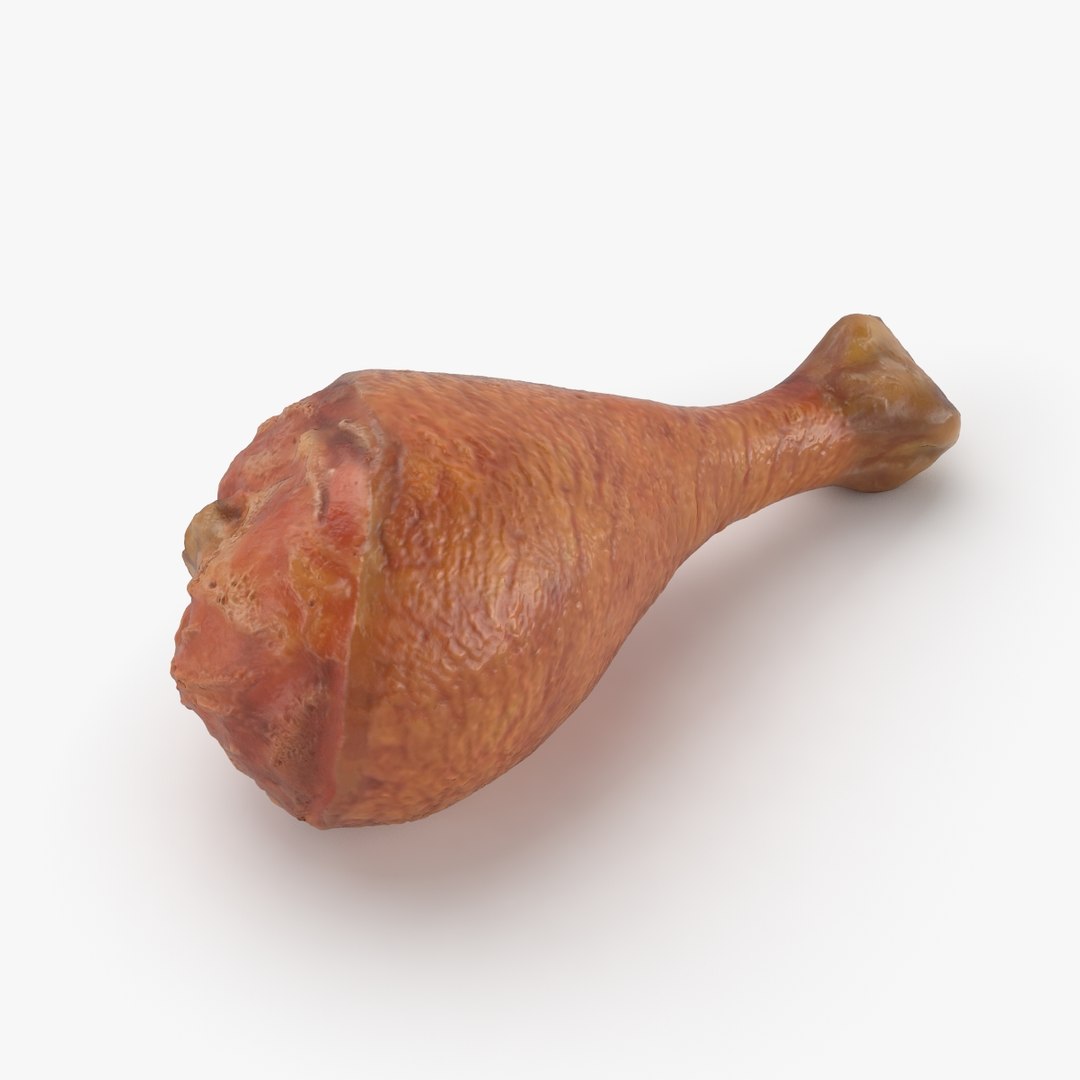 Chicken Leg 3d Model