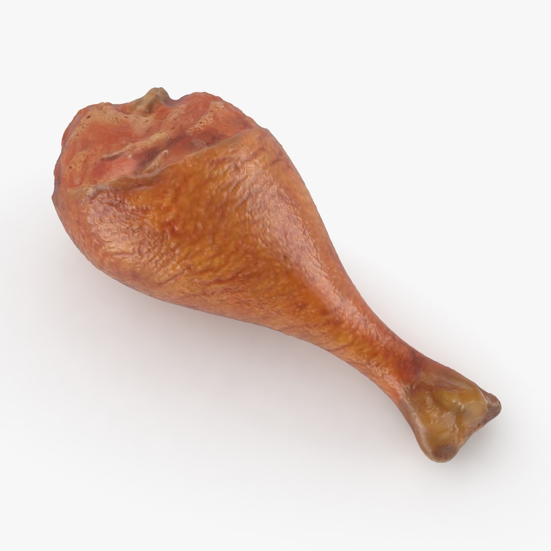 Chicken Leg 3d Model