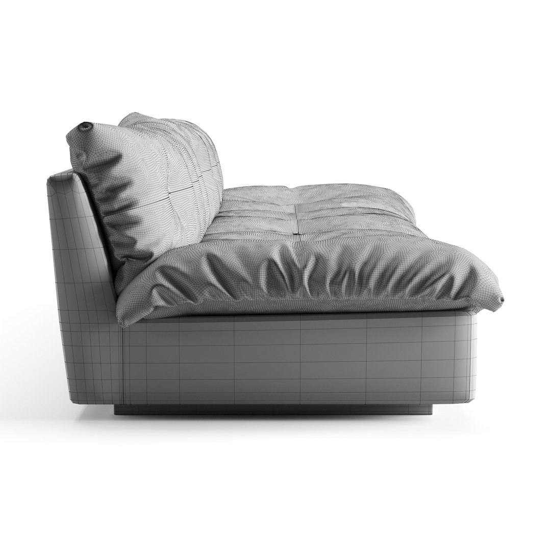 3D Model Baxter Milano Sofa - TurboSquid 1757254