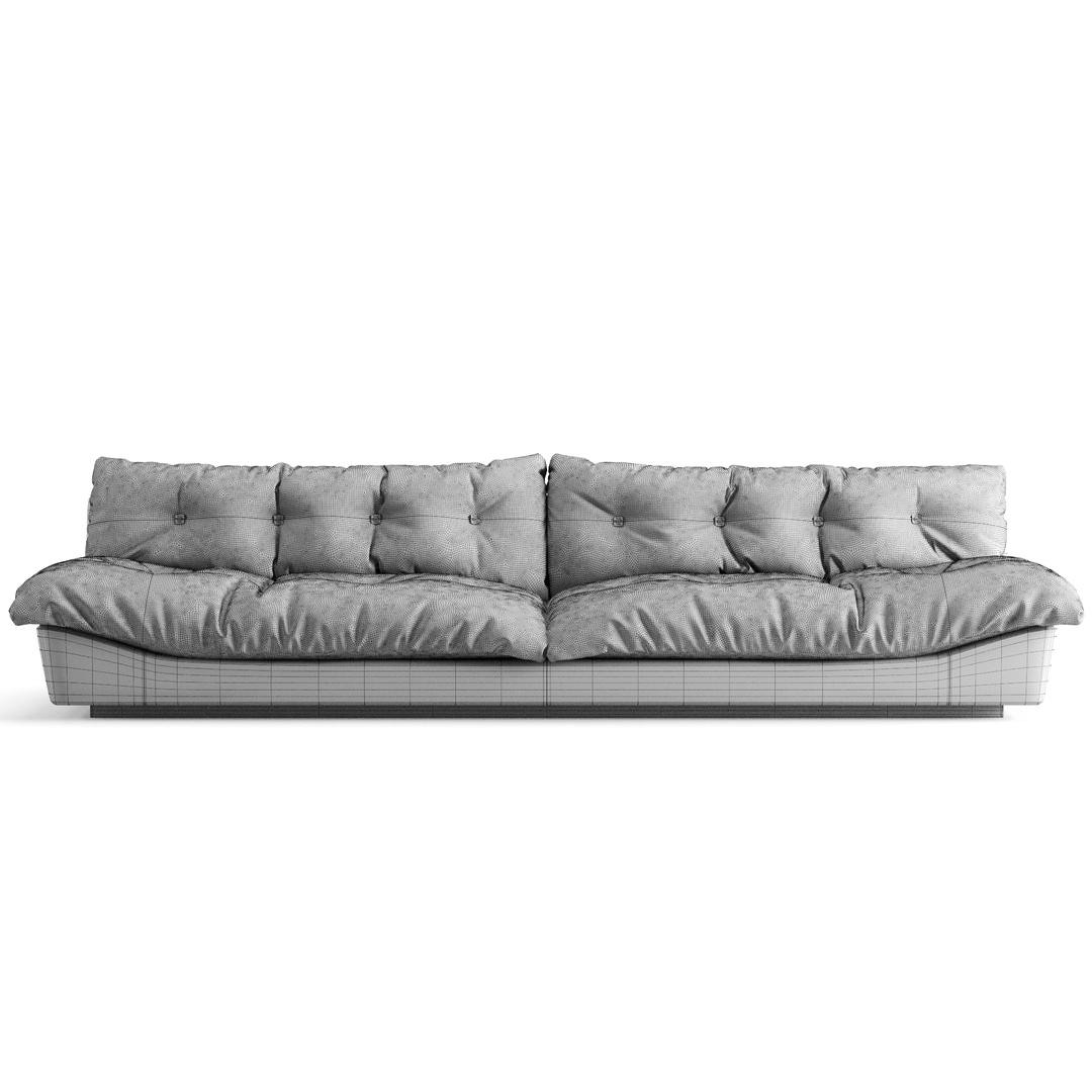 3D model Baxter Milano Sofa - TurboSquid 1757254