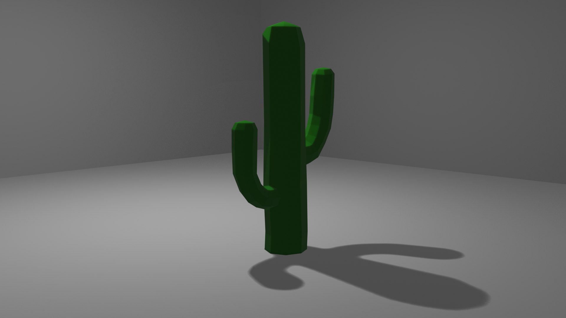 3D Model Low-poly Cactus - TurboSquid 1434125