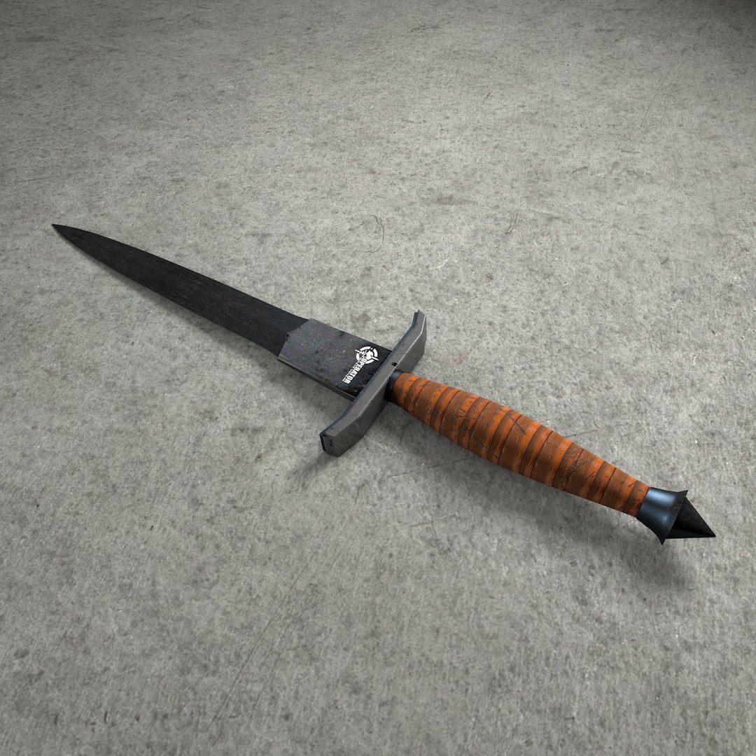V42 Dagger 3d Model