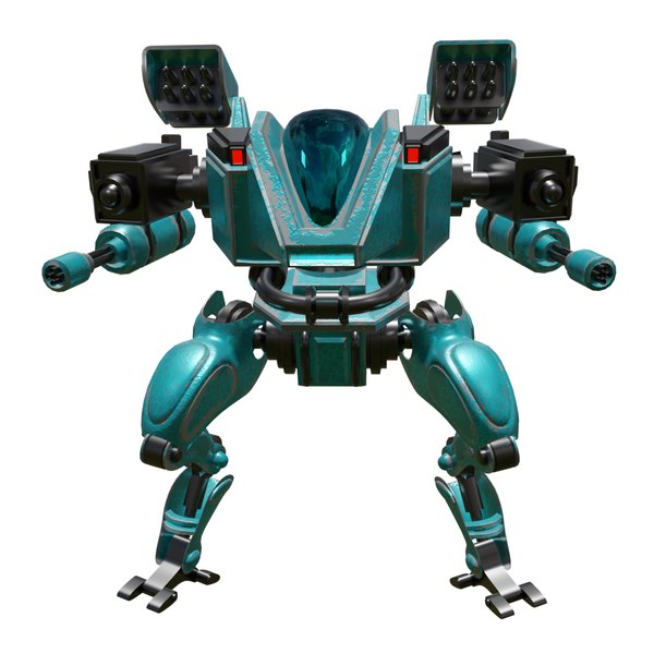 Epic Mech Blue 3D 모델 - TurboSquid 2040996