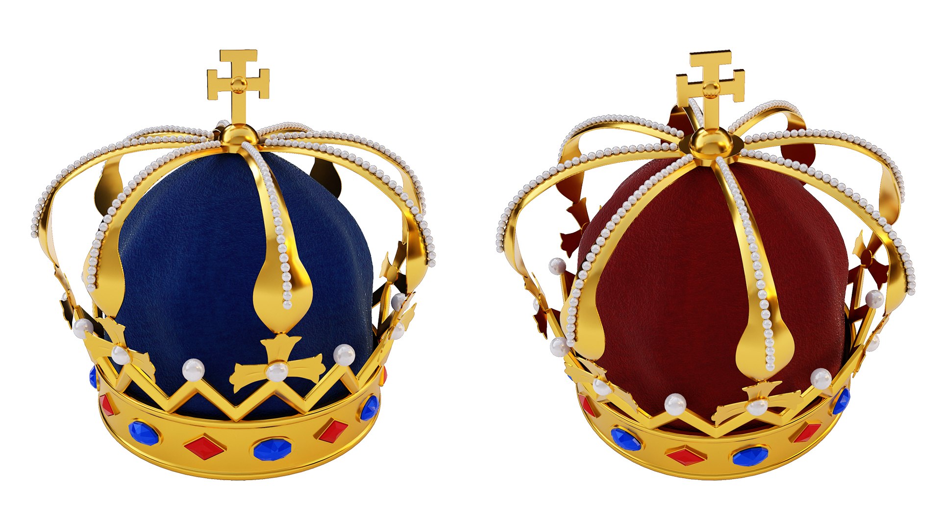 3D Model Royal Crown 3d Model - TurboSquid 1953141