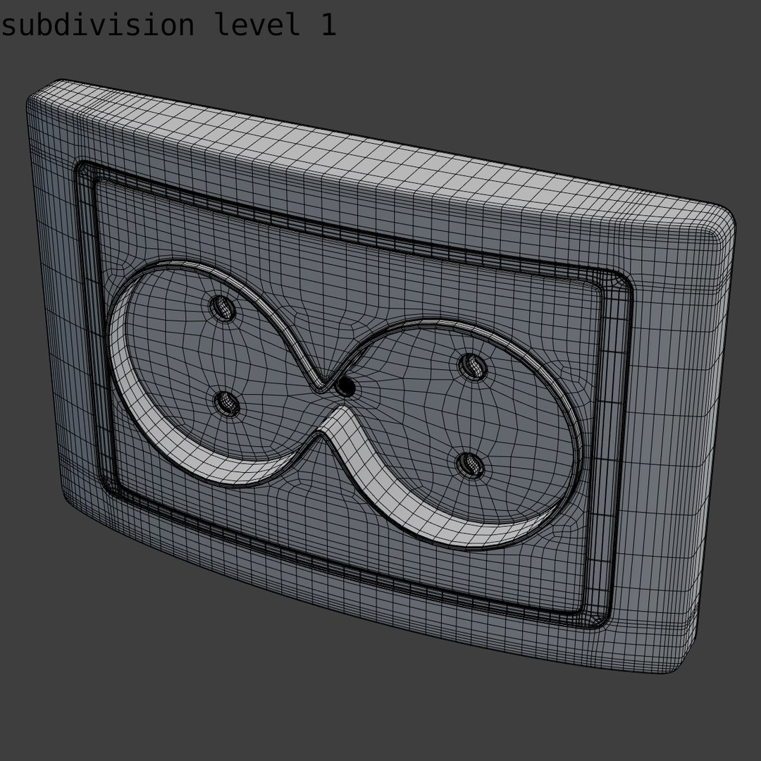 Power socket 3D model - TurboSquid 1189697