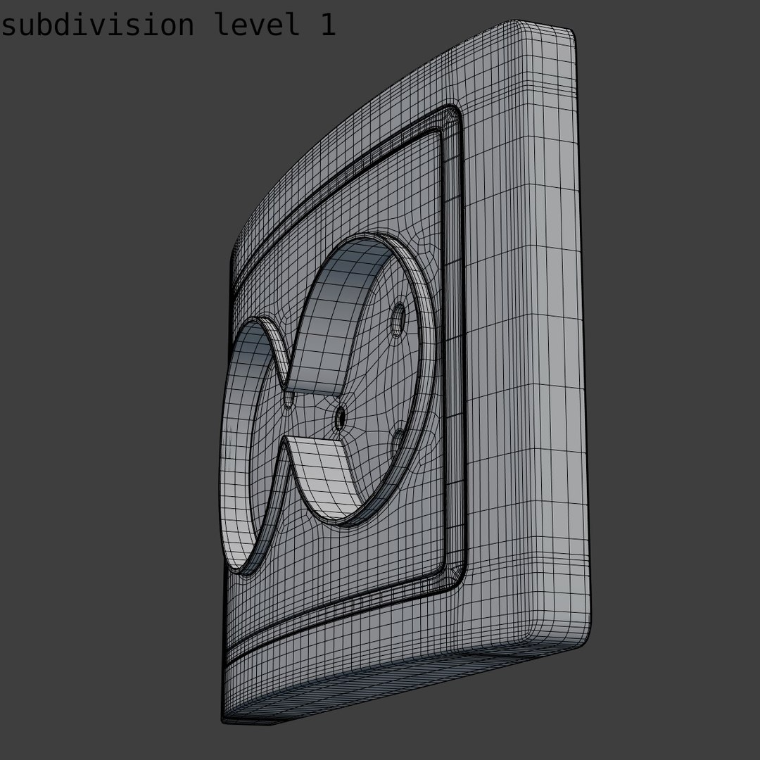 Power Socket 3D Model - TurboSquid 1189697