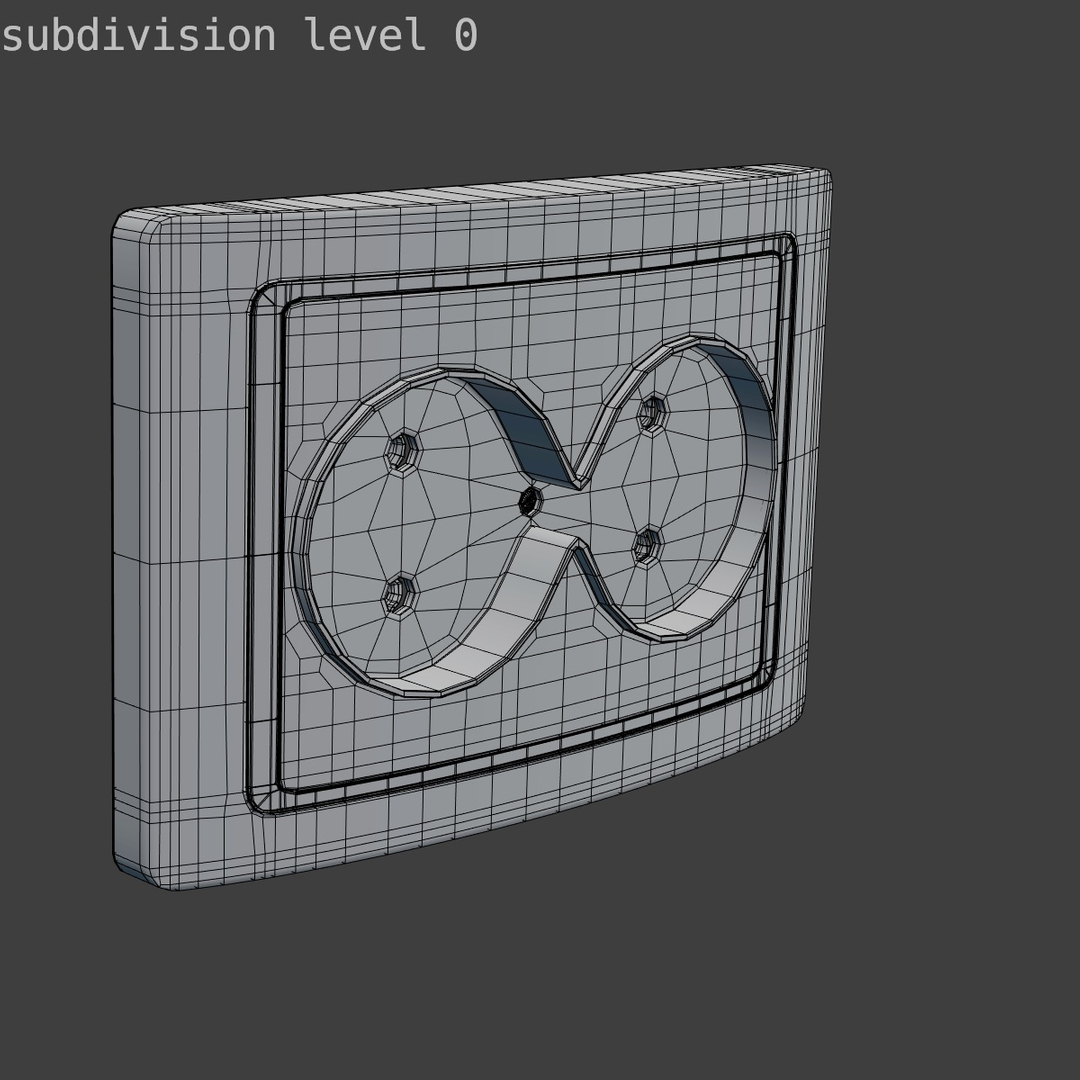 Power Socket 3D Model - TurboSquid 1189697