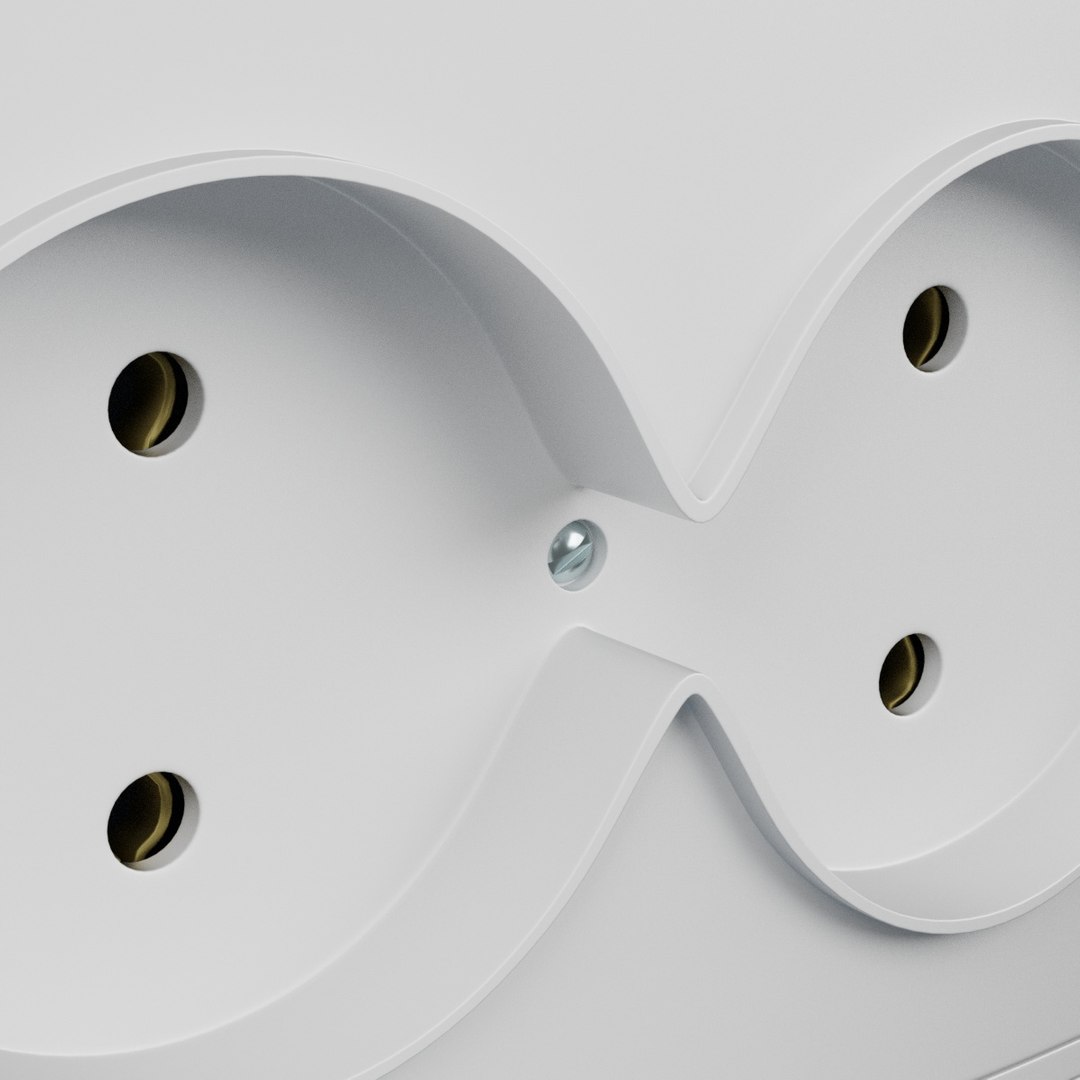 Power Socket 3D Model - TurboSquid 1189697