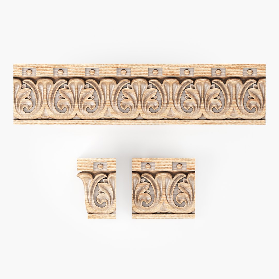 Corner Cornice 3D Model - TurboSquid 2028694