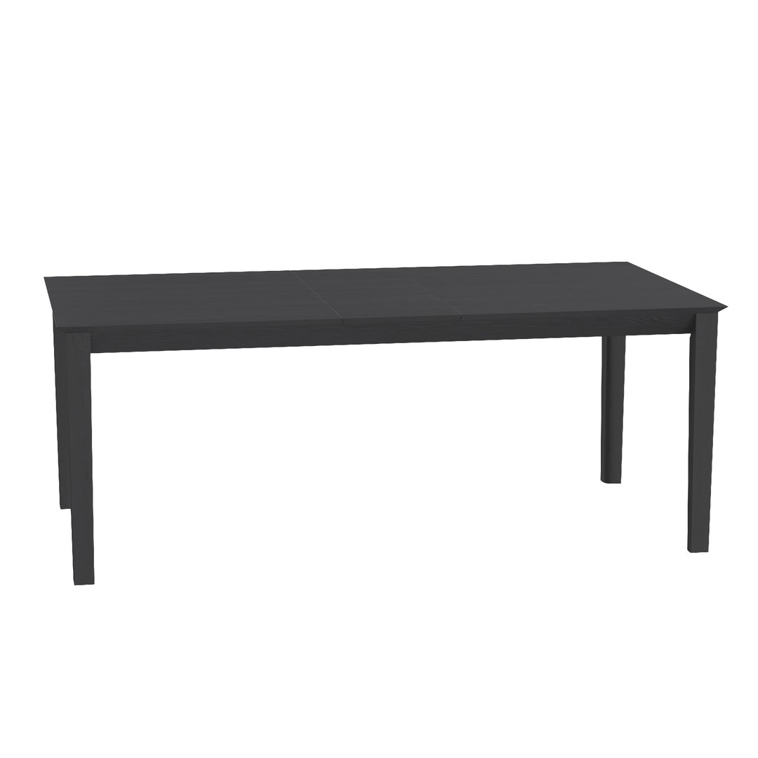 Louise Rectangular Dining Table 3D Model - TurboSquid 2085108