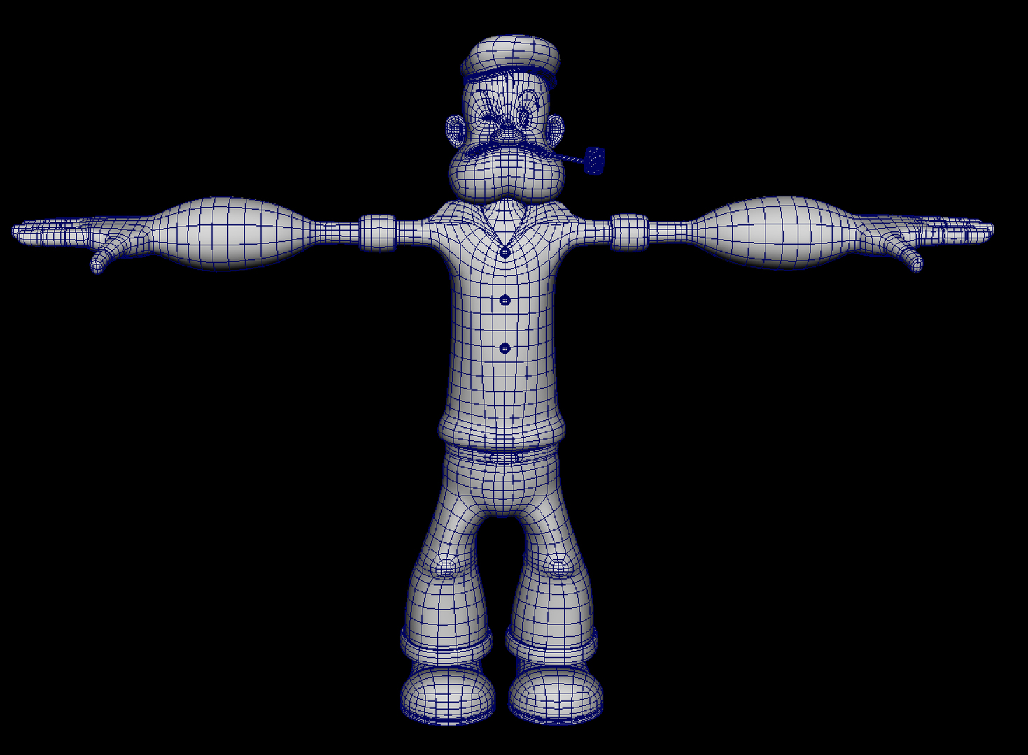 modelo 3d Popeye gratis - TurboSquid 965856